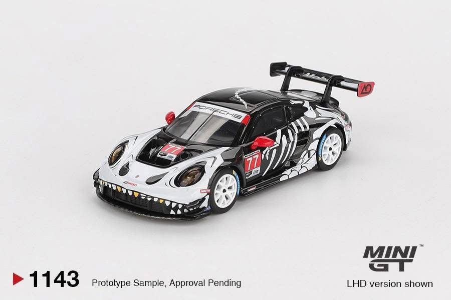 (PRE-ORDER) Porsche 911 GT3 R #77 AO Racing 2025 IMSA Petit Le Mans MI ...